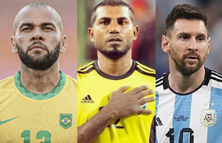 Most successful football stars: Alves, Messi - then our goalkeeper Imran?